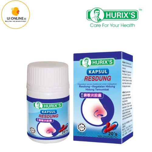 Hurix's Kapsul Resdung 20's | Shopee Malaysia