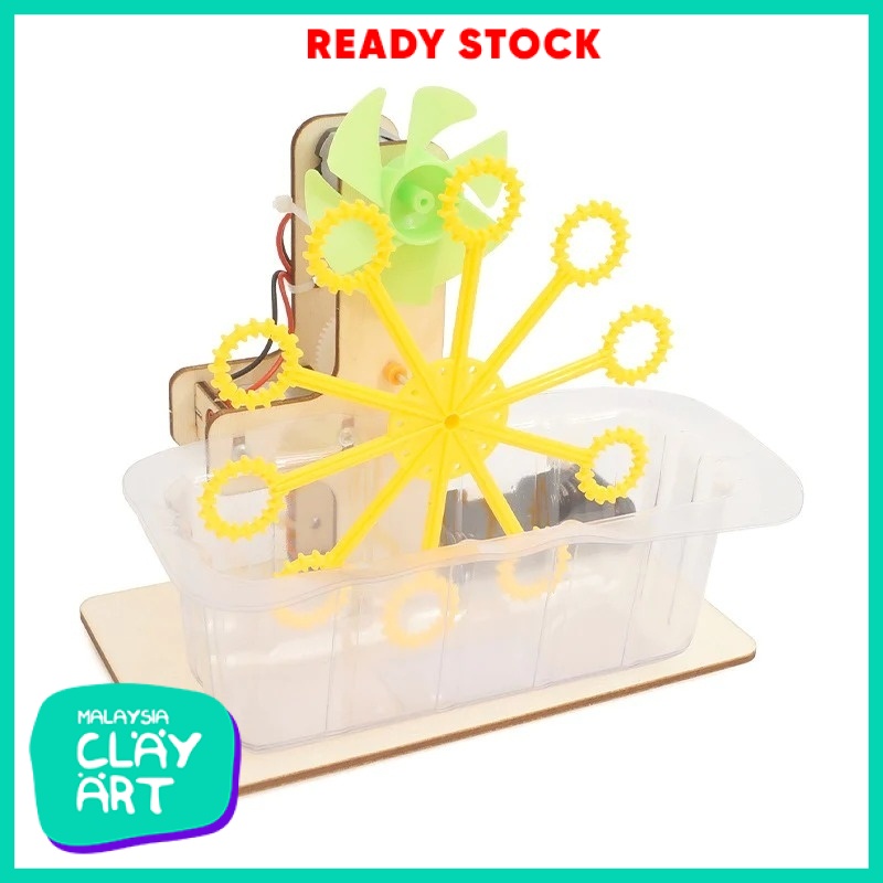 Bubble Blowing DIY Puzzle Pack STEM Toy | Science Education Set with ...
