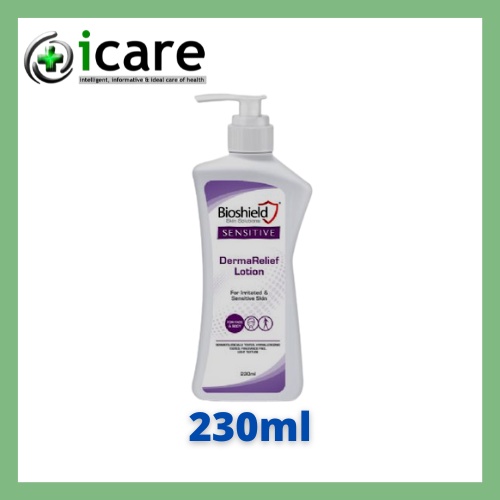 BIOSHIELD SENSITIVE DERMARELIEF LOTION 230ML ( EXP DATE : 03/2026 ...