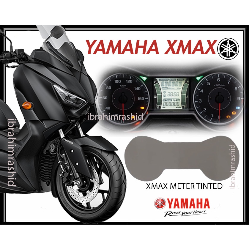 XMAX METER TINTED UNIT STICKER (YAMAHA XMAX 2018-2023 TINTED) | Shopee ...