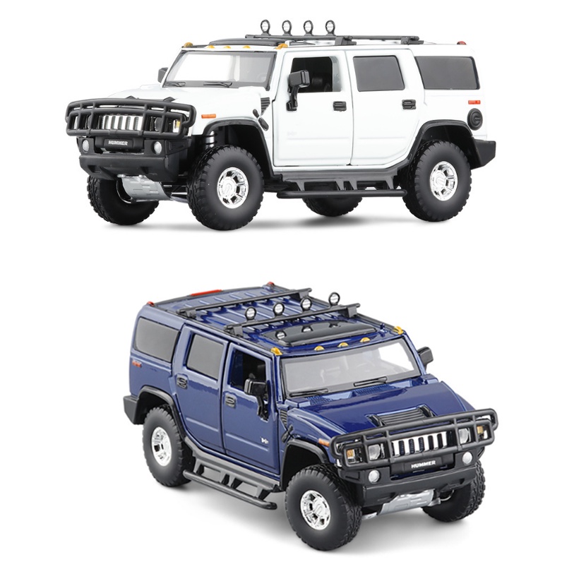 1:32 Hummer H2 SUV Die-Cast Vehicles Alloy Car Model with Sound and ...