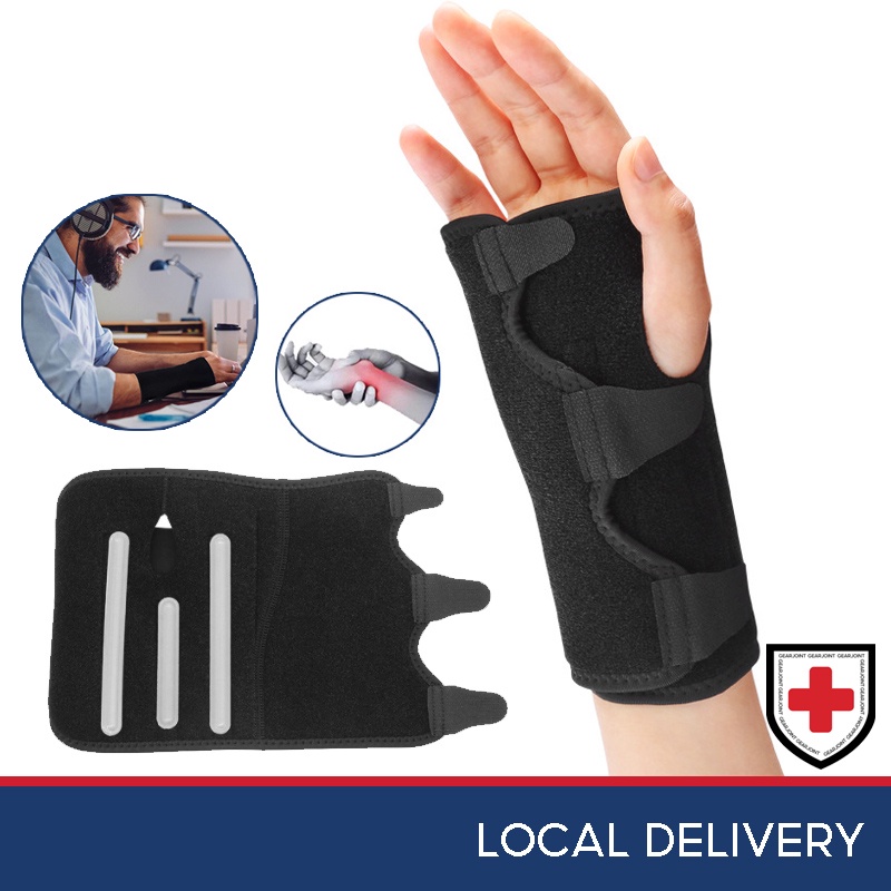 Wrist Support Brace with Splints / Carpal Tunnel Wrist Brace / Wrist ...
