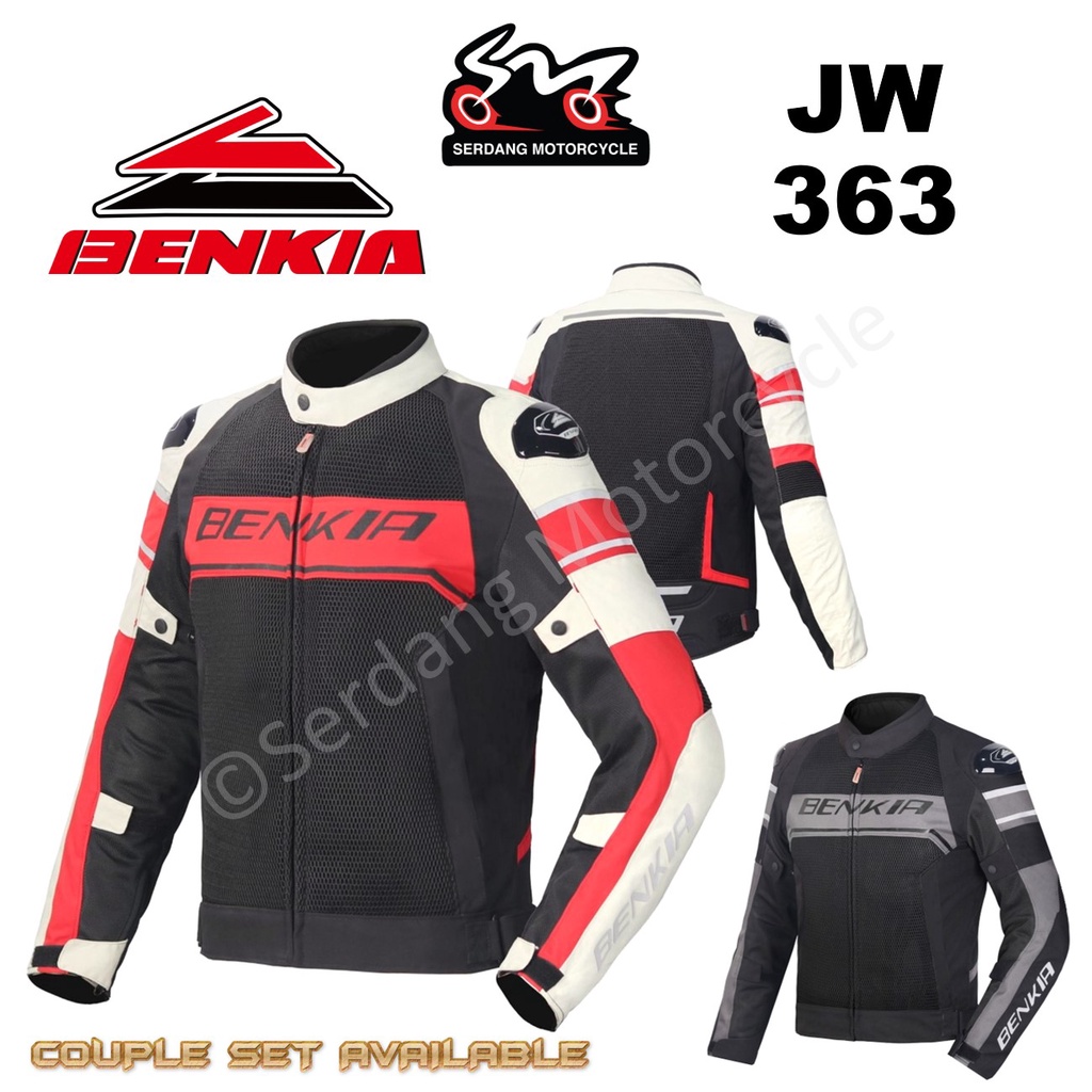 BENKIA JW363 Riding Jacket Motorcycle Jaket Rider Motosikal Motor Bike ...