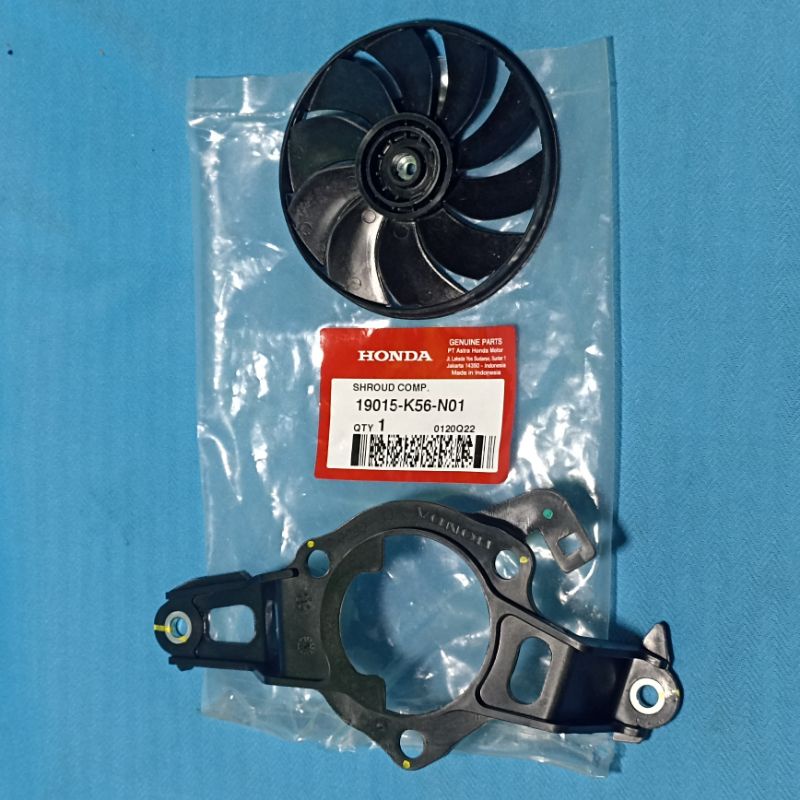 Radiator Fan Dynamo Mount Bracket (Shroud Comp) Sonic 150 Supra gtr ...