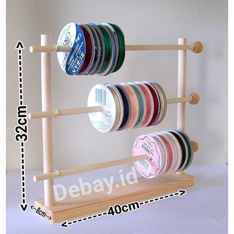 Ribbon rack/ribbon organizer/multipurpose rack | Shopee Malaysia