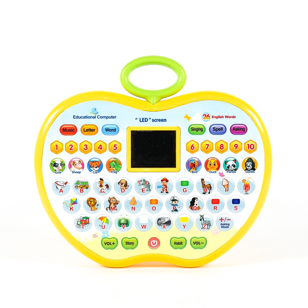 Laptop Mainan Laptop Budak Kids Early Learning English Laptop Computer ...