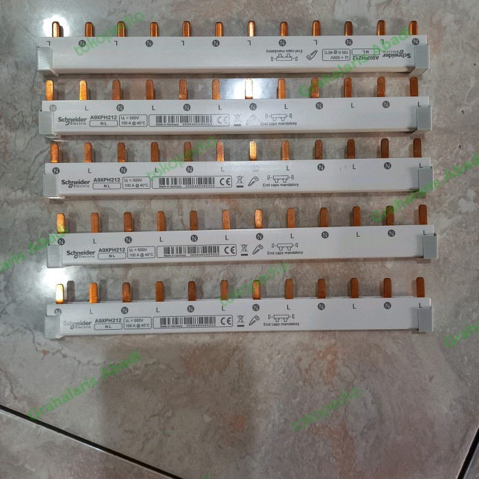 Ins Busbar Comb Mcb A9Xph212 Schneider Busbar Comb 2Pole 100A | Shopee ...