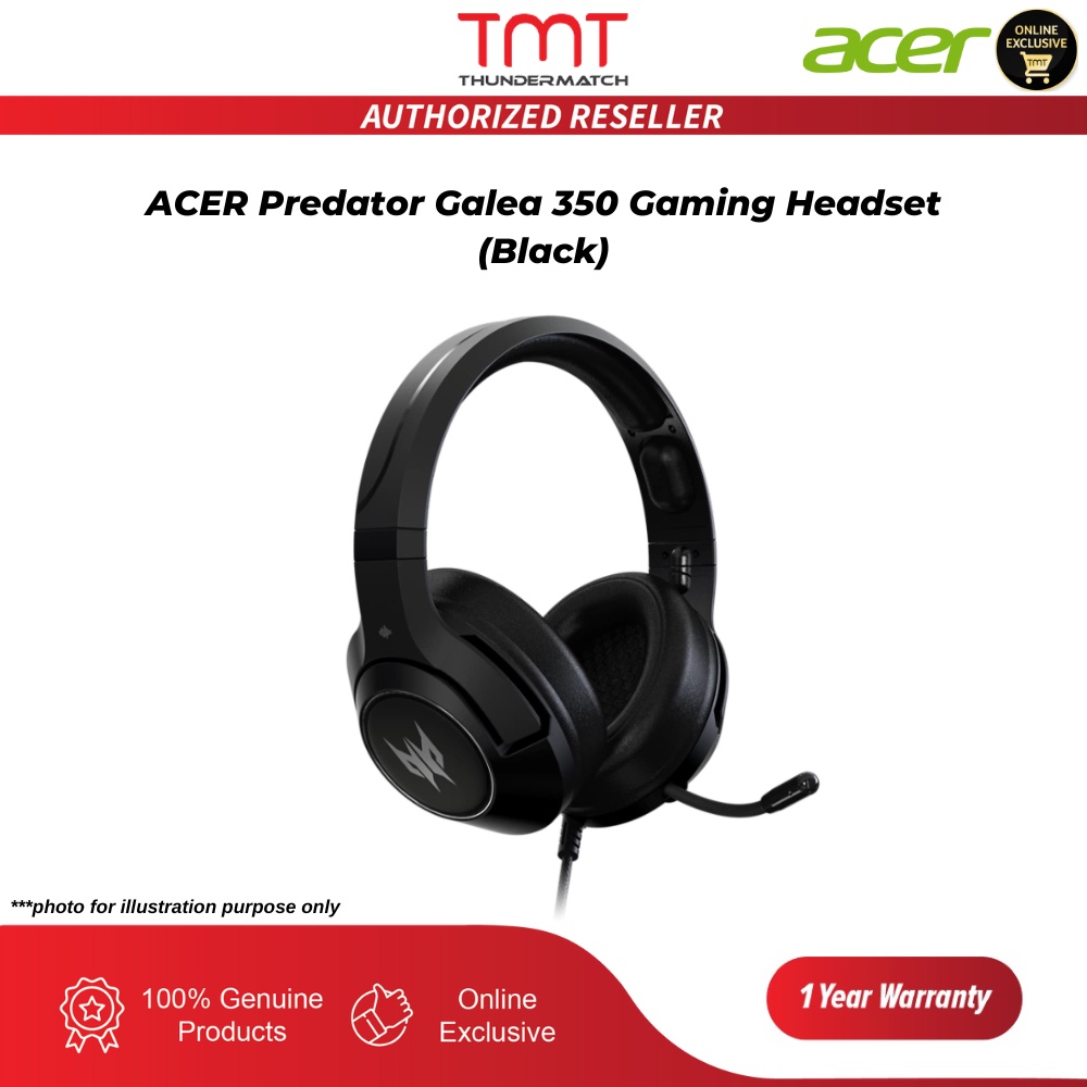 ACER Predator Galea 350 Gaming Headset | Shopee Malaysia