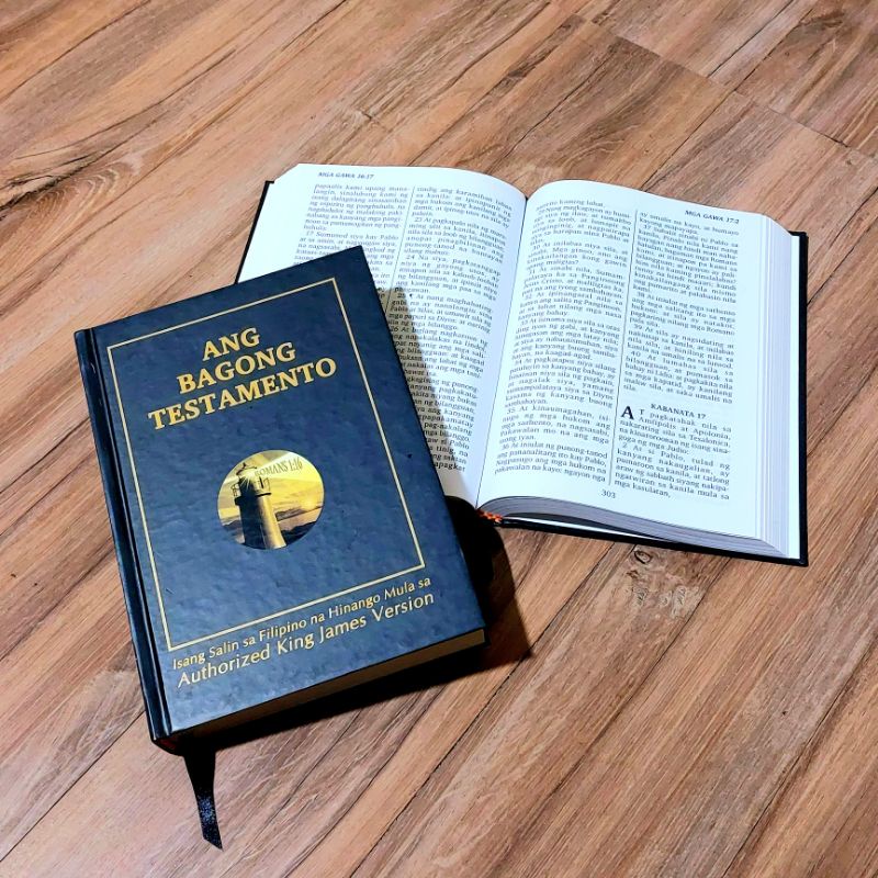 KJV TAGALOG GIANT PRINT HOLY BIBLE Filipino Book Hardbound New ...