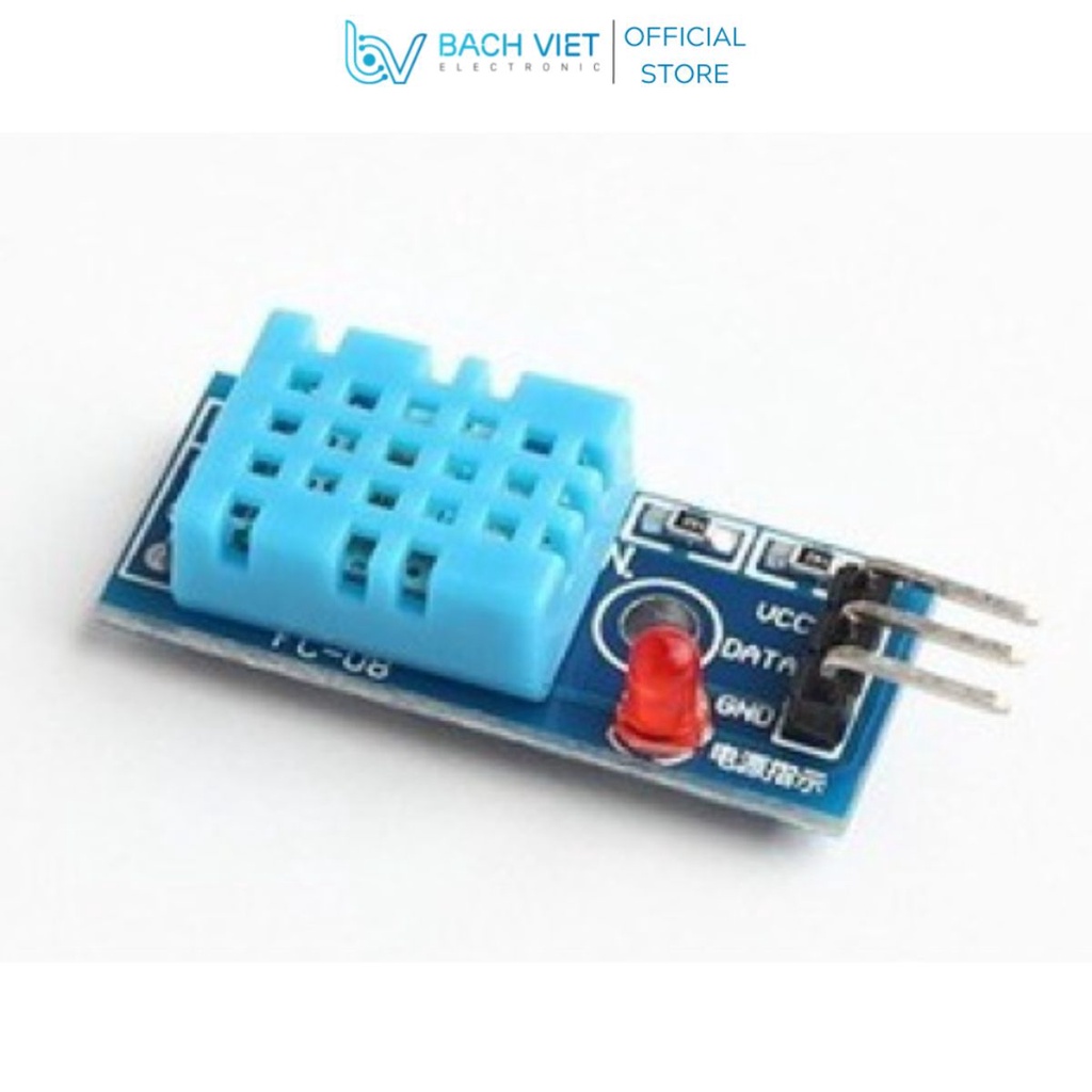 Temperature - humidity sensor circuit DHT11, DHT22, DHT21 AM2301 ...