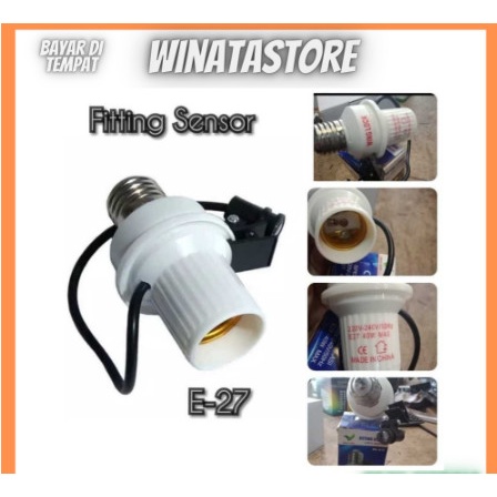 UNIVERSAL FUKUTA AUTOMATIC SENSOR LIGHT FITTINGS LIGHTS | Shopee Malaysia