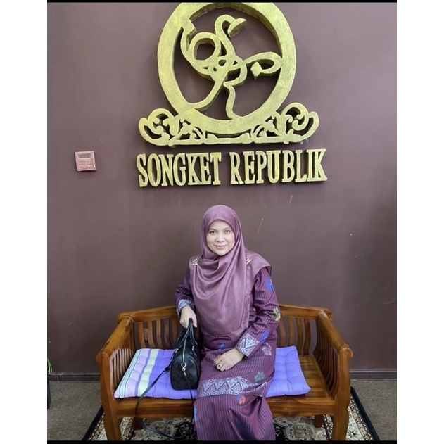 Songket Bunga Tona Jalur - Raya (Open meter) | Shopee Malaysia