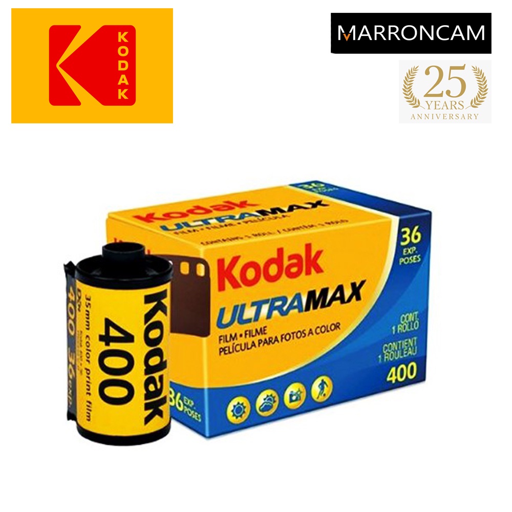 Kodak GC/UltraMax 400 Color Negative Film (35mm Roll Film, 36 Exposures) | Shopee Malaysia