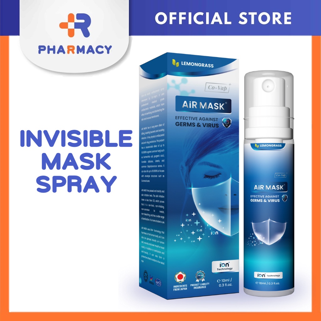 R Pharmacy | CO-VAP+ AIR MASK LEMONGRASS 10ML INVISIBLE MASK ...