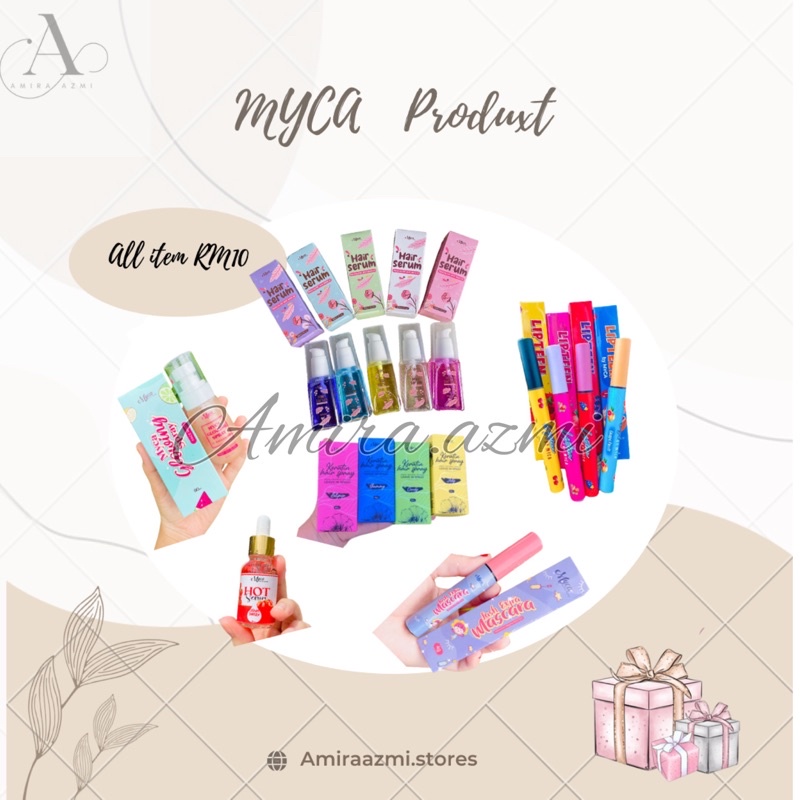 [MYCA] HAIR SERUM HAIR KERATIN LIPTINT HOT SERUM GLOWING SPRAY BY MYCA | Shopee Malaysia