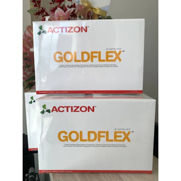 Actizon Goldflex (Mixed Organic Soy Milk with Egg Yolk Peptide and ...