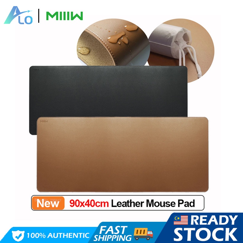 MIIIW Oversized Leather Cork Mouse Pad Double-sided Waterproof Soft ...