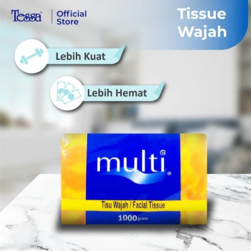 Tessa Multi Facial Tissue 1000Gr MP08 | Shopee Malaysia