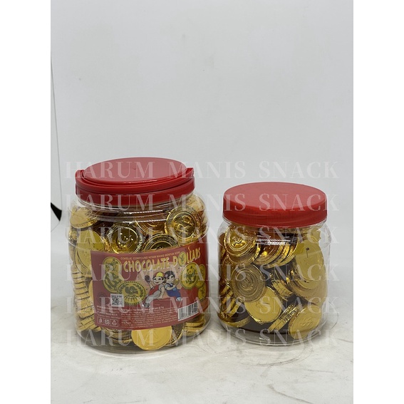 Chocolate Pusan Chocolate Dollar Chocolate Jar Contains 100 And 200 pcs ...