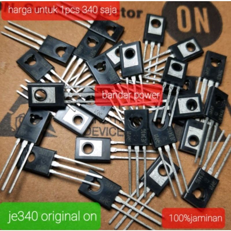Original je340 on transistor | Shopee Malaysia