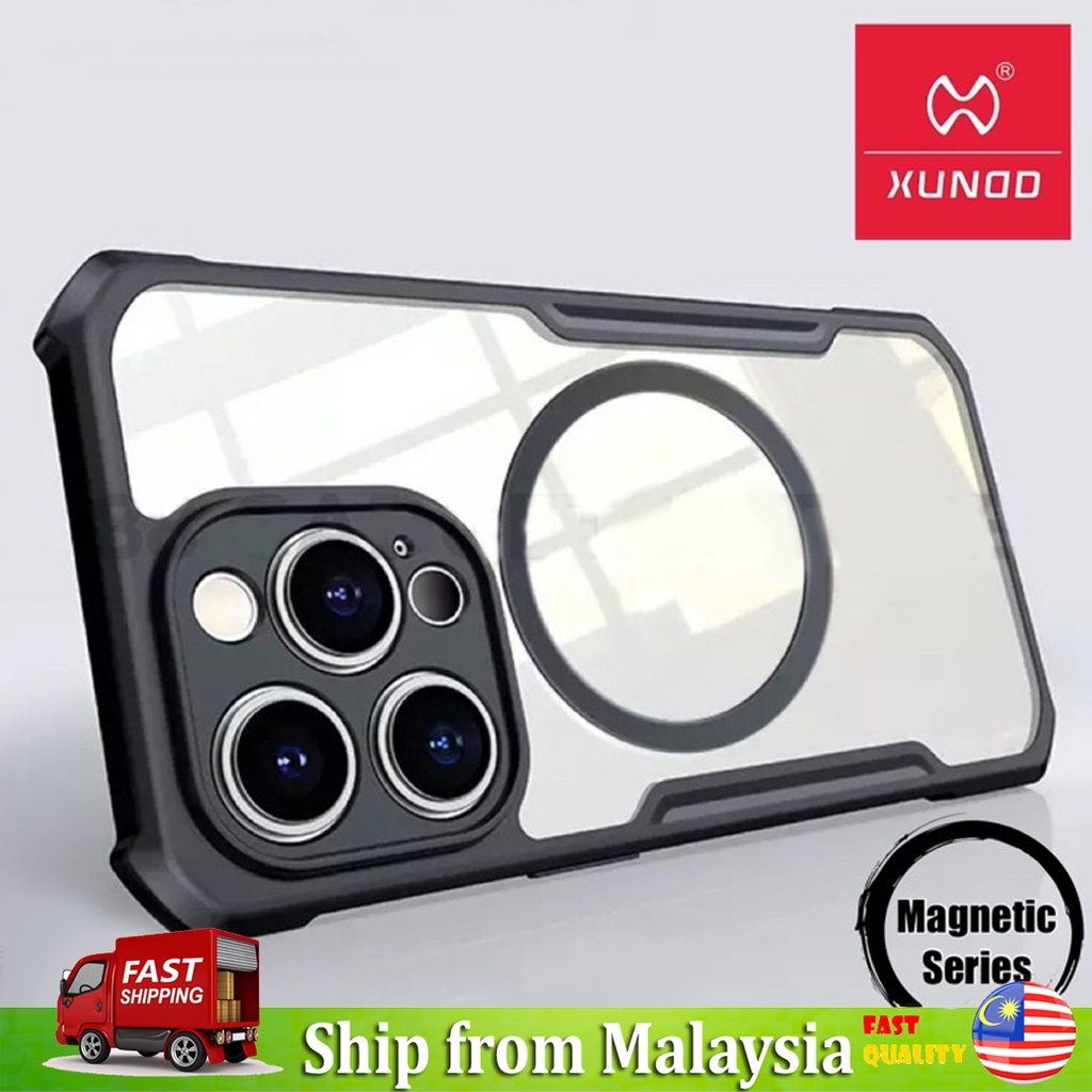 XUNDD Magnetic for iPhone 15 Pro Max/ 14 / iPhone 13 / iPhone12 Pro / Max / Plus Protection ...