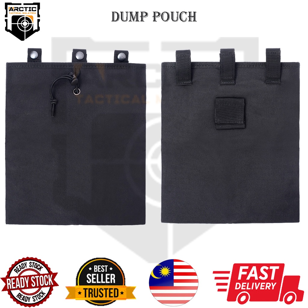 MOLLE SYSTEM TACTICAL BIG DUMP POUCH | Shopee Malaysia