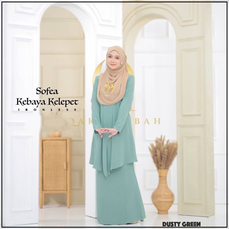 Kebaya Kelepet Sofea (XS - 2XL) | Shopee Malaysia