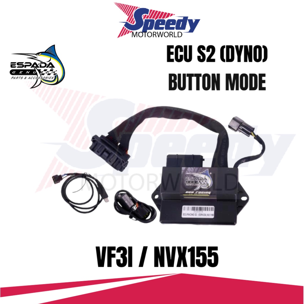 ESPADA ECU RFS150I RS150 S2 DYNO SYM VF3I 185 BUTTON MODE Y15ZR V1/V2 ...