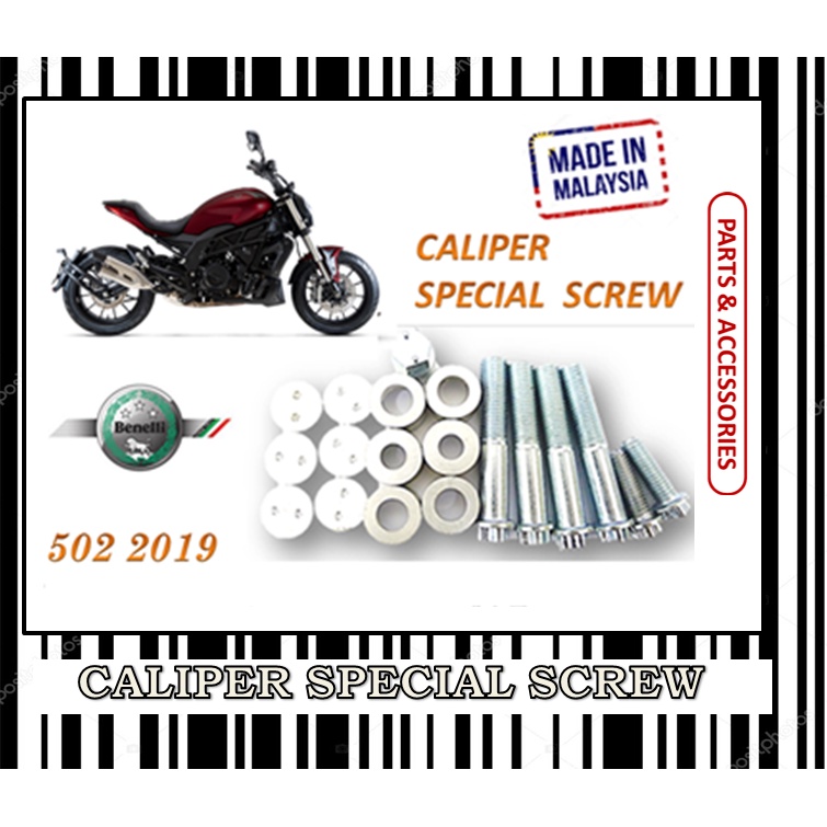 BENELLI CALIPER SPECIAL SCREW CRUISER 502C SUPERBIKE SAFETY LOCK (HIGH ...