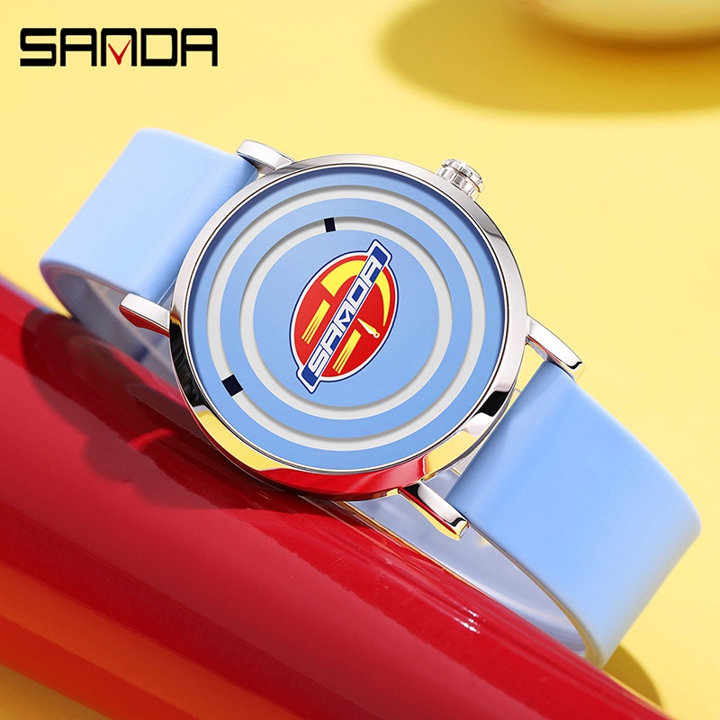 SANDA Couple Leisure Simple Light Luxury Sports Waterproof Luxury ...