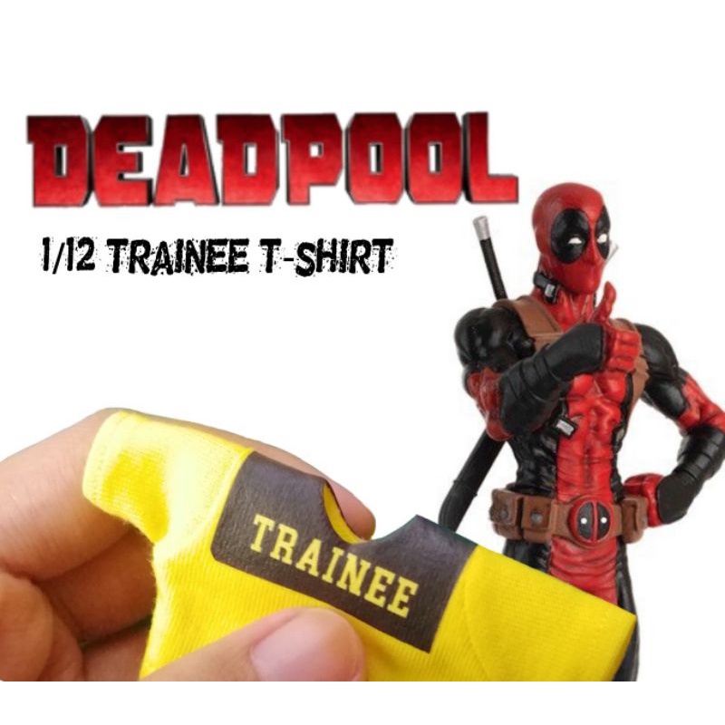 1/12 Deadpool Trainee T-shirt | Shopee Malaysia