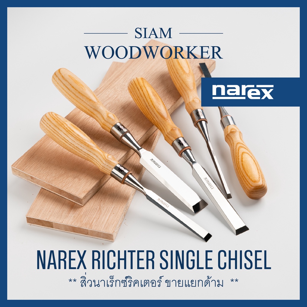 Narex Richter Bench Chisel Wood Handle Carving Carpenter | Shopee Malaysia