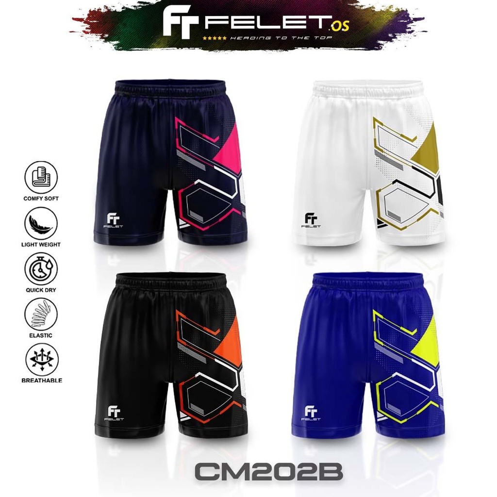 FELET CN-202 Badminton Pants Short Pants Sports Pants SELUAR PENDIK ...