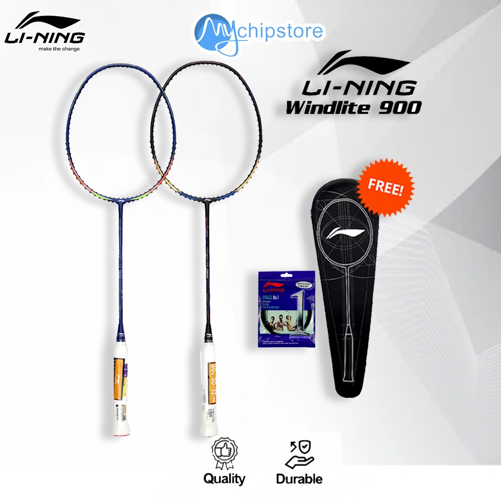 Original LINING WINDLITE 900 Badminton Racket | Shopee Malaysia