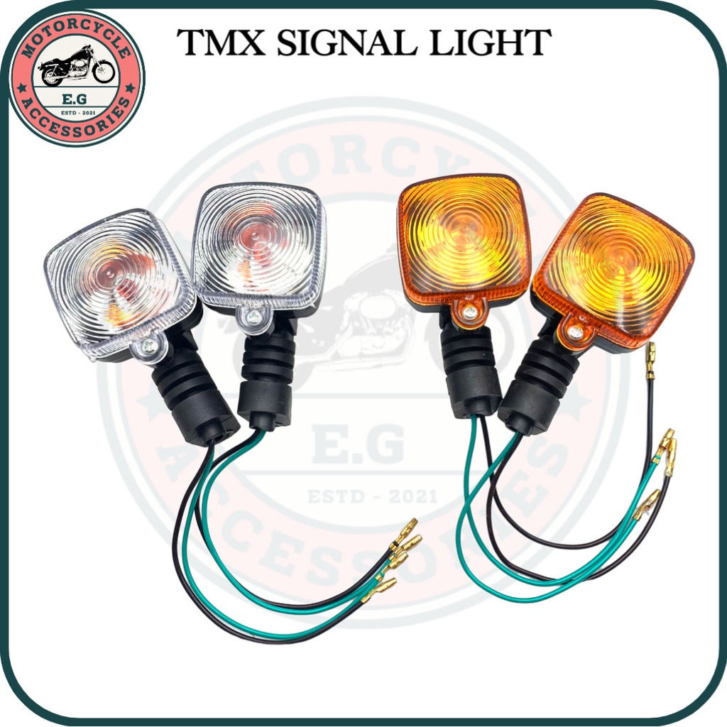 EG Motorcycle Parts and Accessories Tmx Turn Signal Light Orange/White ...