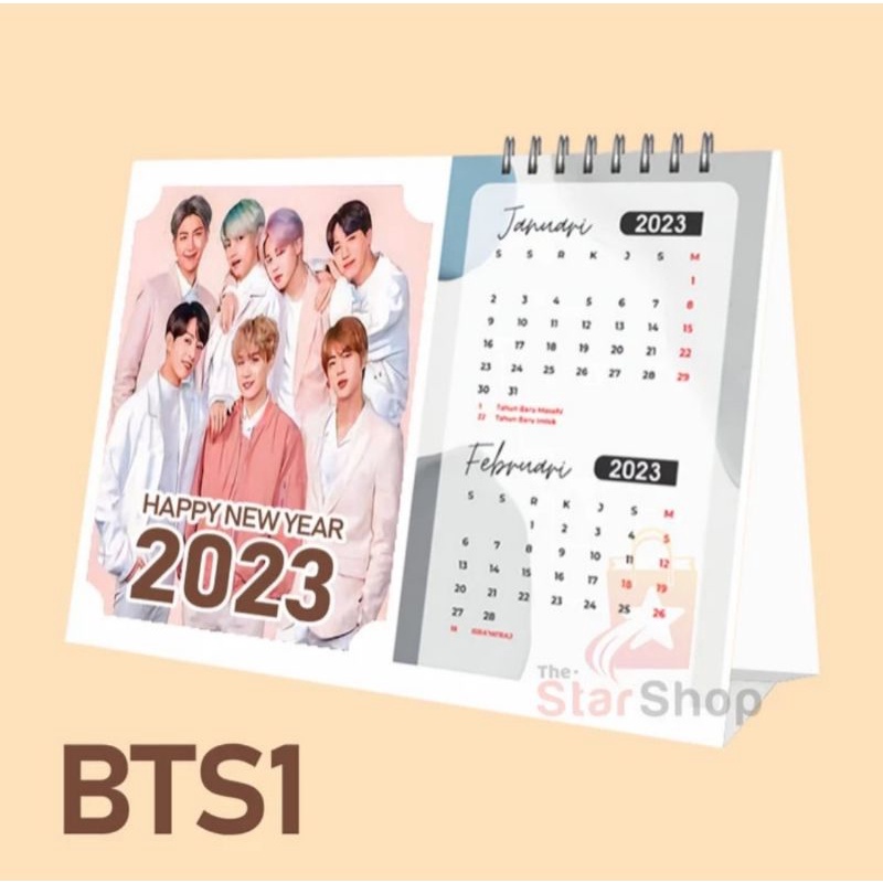 Desk Calendar | Kpop Calendar | Sitting Calendar | Birthday Souvenirs ...