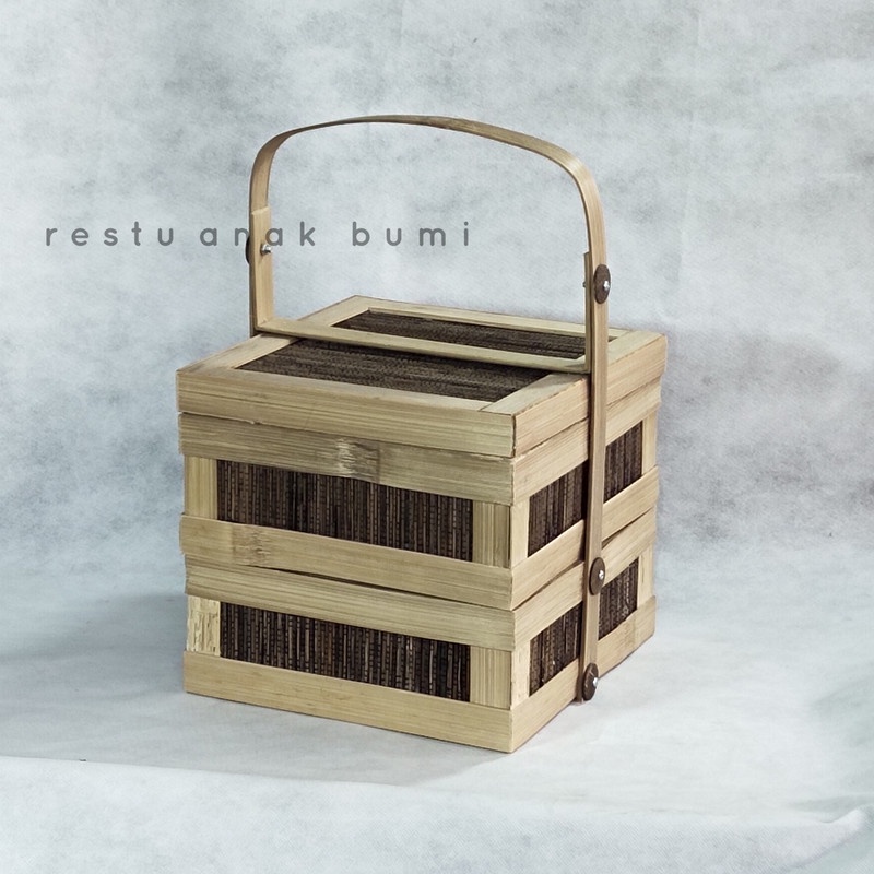 (new Product) Rantang Lidi Box 25cm/Gift/Application/Eid Parcel ...