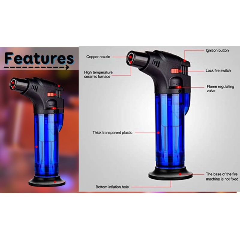 Windproof Lighter /Jet Flame Lighter/ Bakhoor Lighter Pemetik Api ...