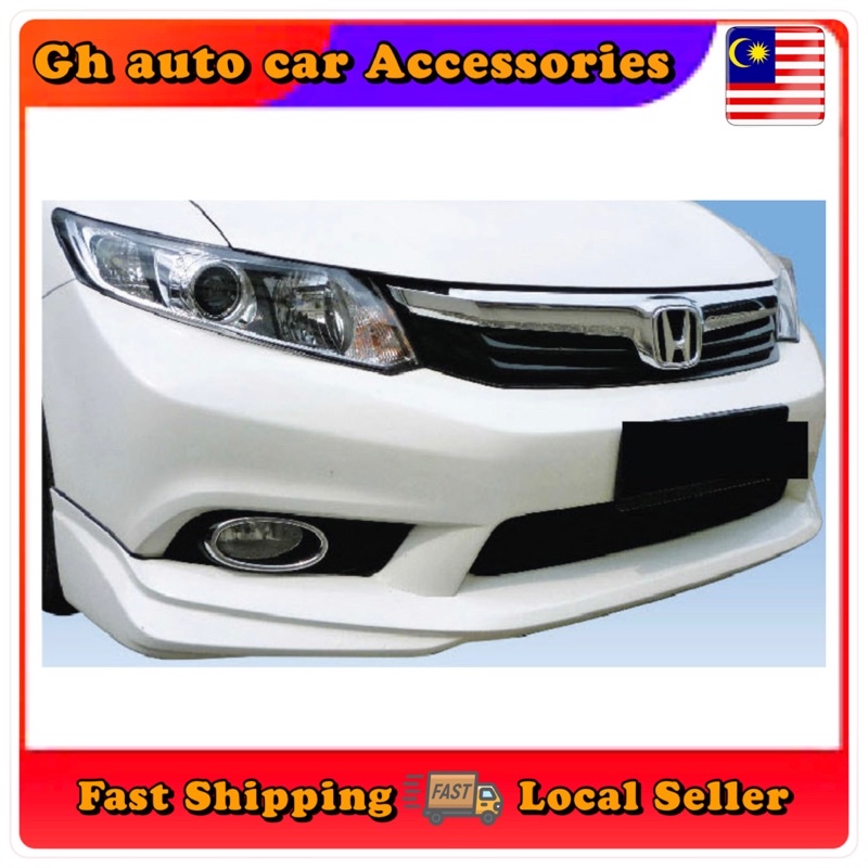 Honda Civic 2012 FB Bodykit Modulo Full Set Spoiler With Colour ...