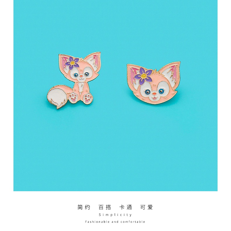 LinaBell Kids Enamel Pin Brooches Cute Kerongsang Badge Lapel Pin Mask ...