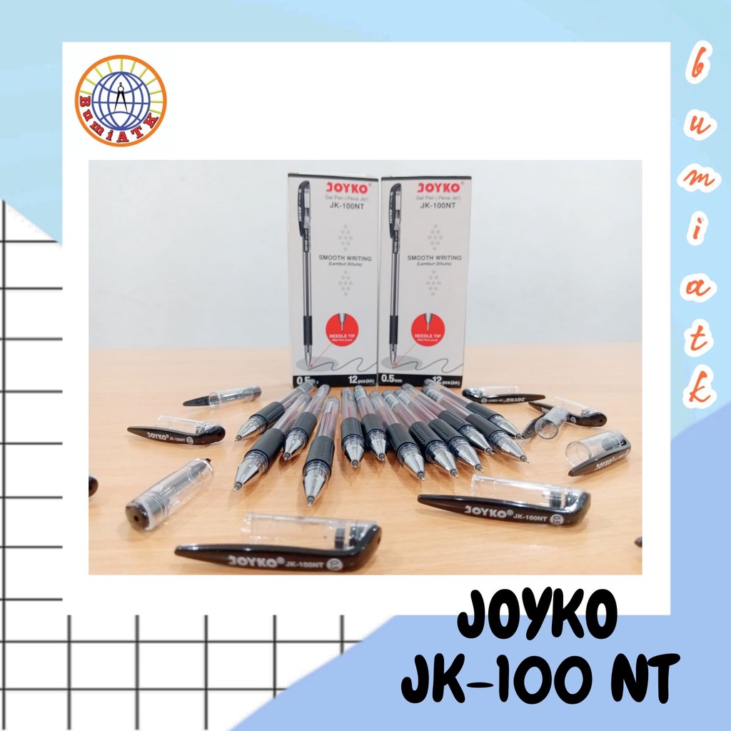Joyko POINT PEN / JOYKO JK 100 NT / JOYKO GEL PEN / DOZENS PEN / PULPEN ...
