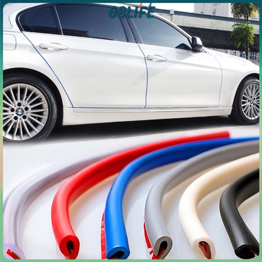 [M'sia Stock] 5M Car Strip Edging Trim Strip Car Door Edge Protector ...