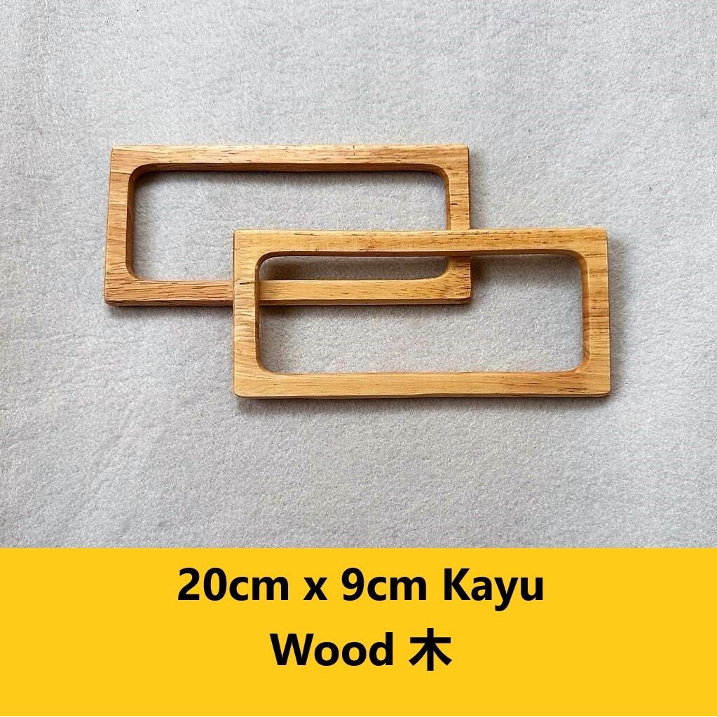 Bag Handle Wood Beg Handle Kayu Pemegang Beg Kayu Bag Handle Bag Handle ...