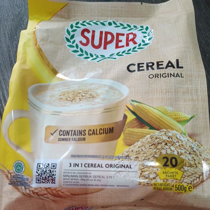 Super Malaysian Instant Cereal 20bks / Original Instant Cereal ...