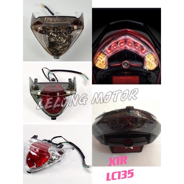 X1-R X1R LC135 135LC LC V1 LC V4 X1R X1-R TAIL LAMP SET TAIL LAMP clear ...