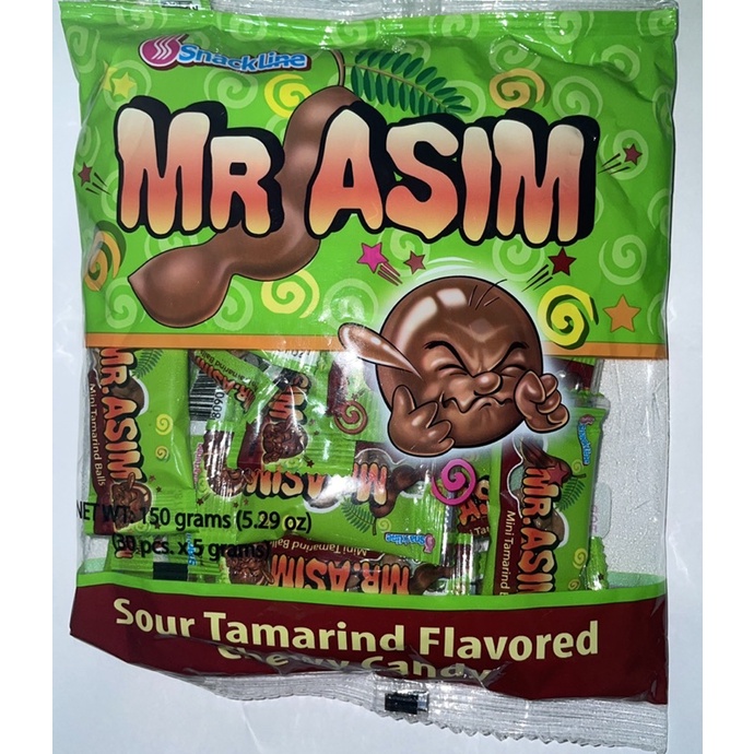 Mr. Asim Sour Tamarind Flavored Chewy Candy, 30 pcs per pack | Shopee Malaysia