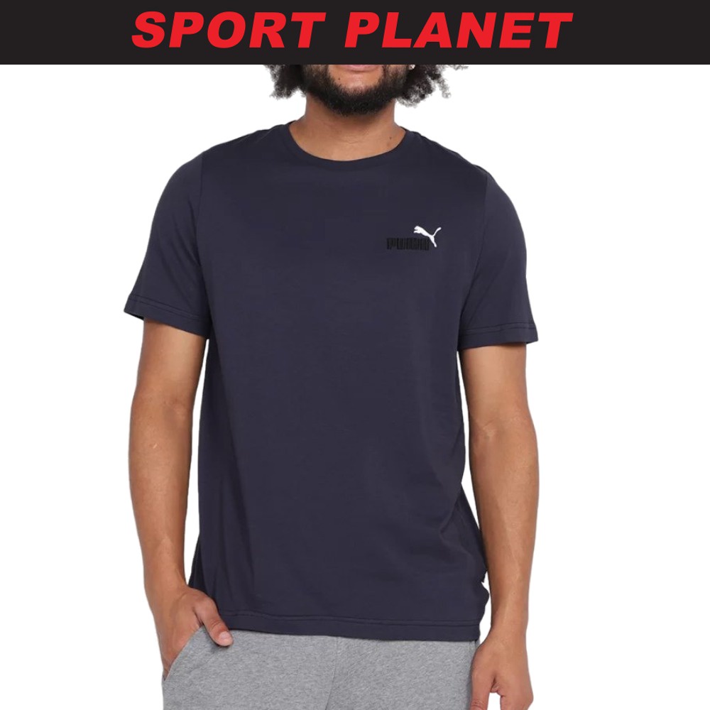 Puma Men ESS+ Embroidery Logo Tee Shirt Baju Lelaki (587184-43) Sport ...