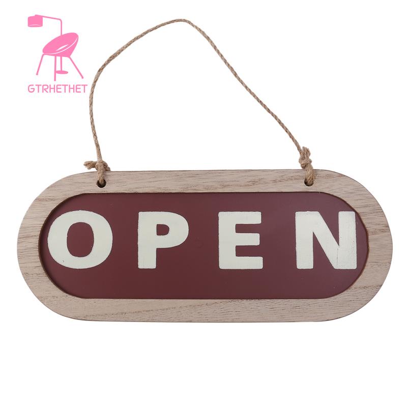 Double Sides Club Indoor Business Notice Bar Modern Wall Open Closed ...