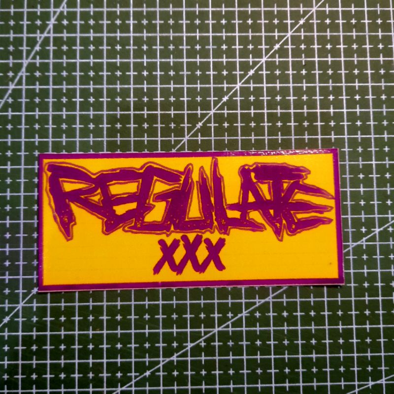 Sticker Band - REGULATE (BOOTLEG) | Shopee Malaysia