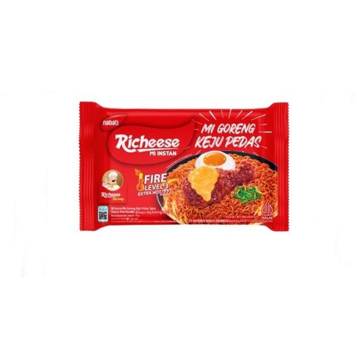 Richeese Cheese Fried Noodles/Spicy Cheese Noodles/RICHEESE LEVEL 3 ...